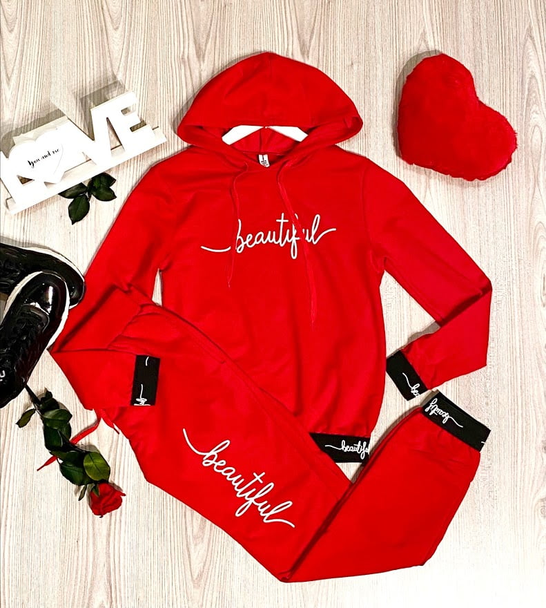 Trening rosu complet fete | Intisimo